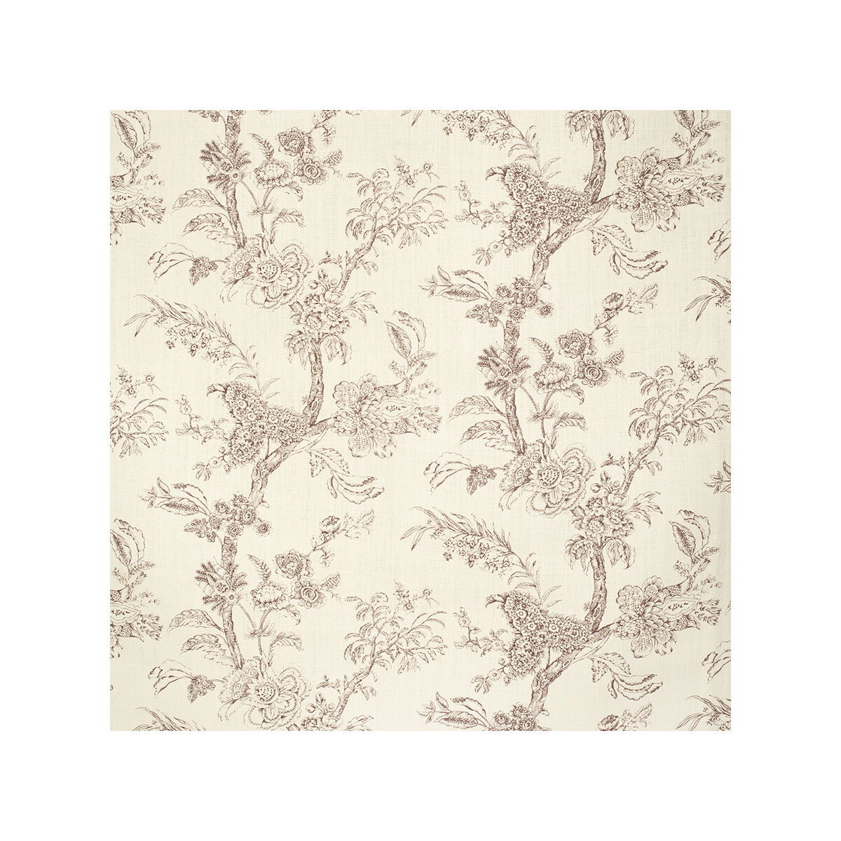 Lee Jofa Beijing Blossom Damson Fabric | OnlineFabricStore