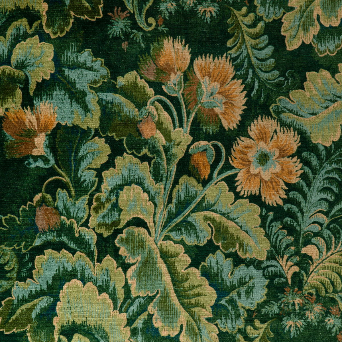 Lee Jofa Barwick Velvet Cypress Fabric | OnlineFabricStore