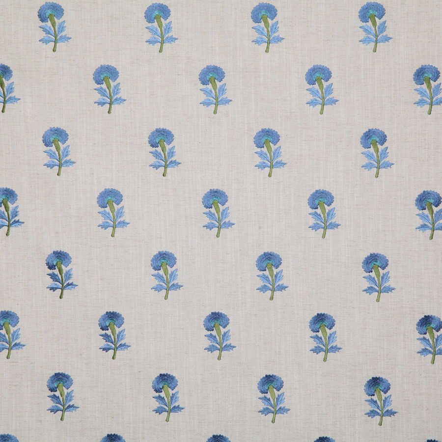 Pindler & Pindler Deanna Bluebell Fabric | OnlineFabricStore