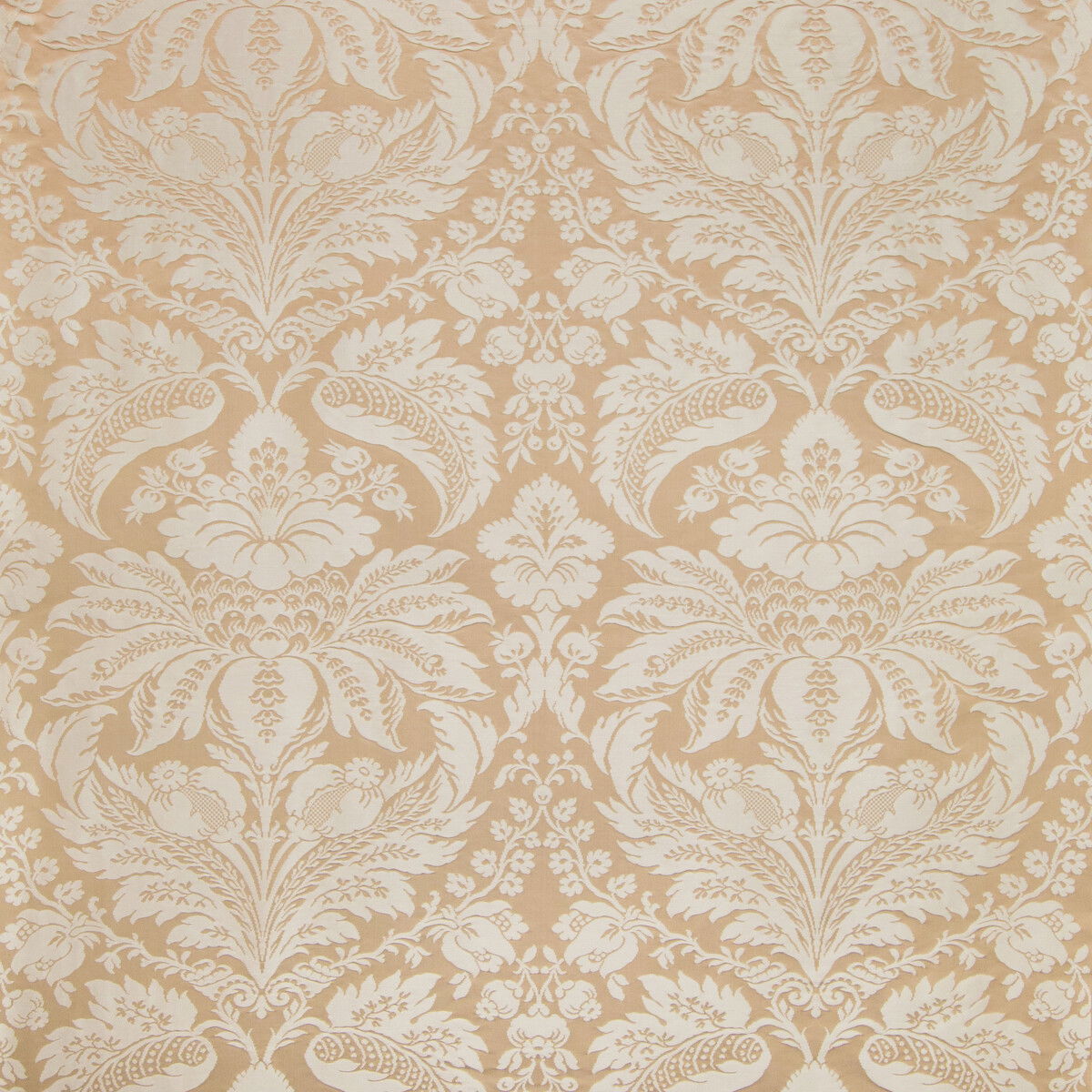 Brunschwig & Fils Damask Pierre Sand Fabric | OnlineFabricStore