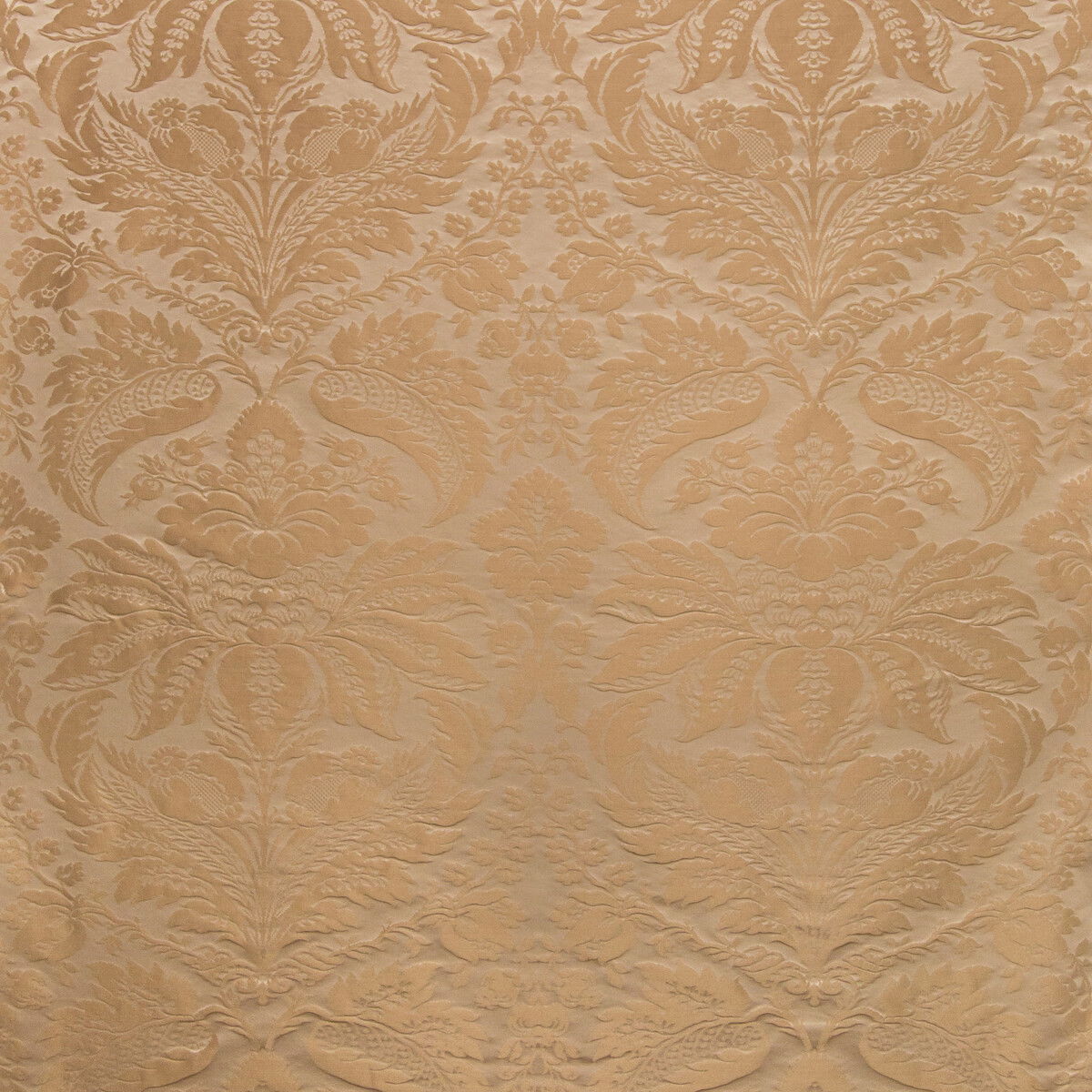 Brunschwig & Fils Damask Pierre Chestnut Fabric | OnlineFabricStore