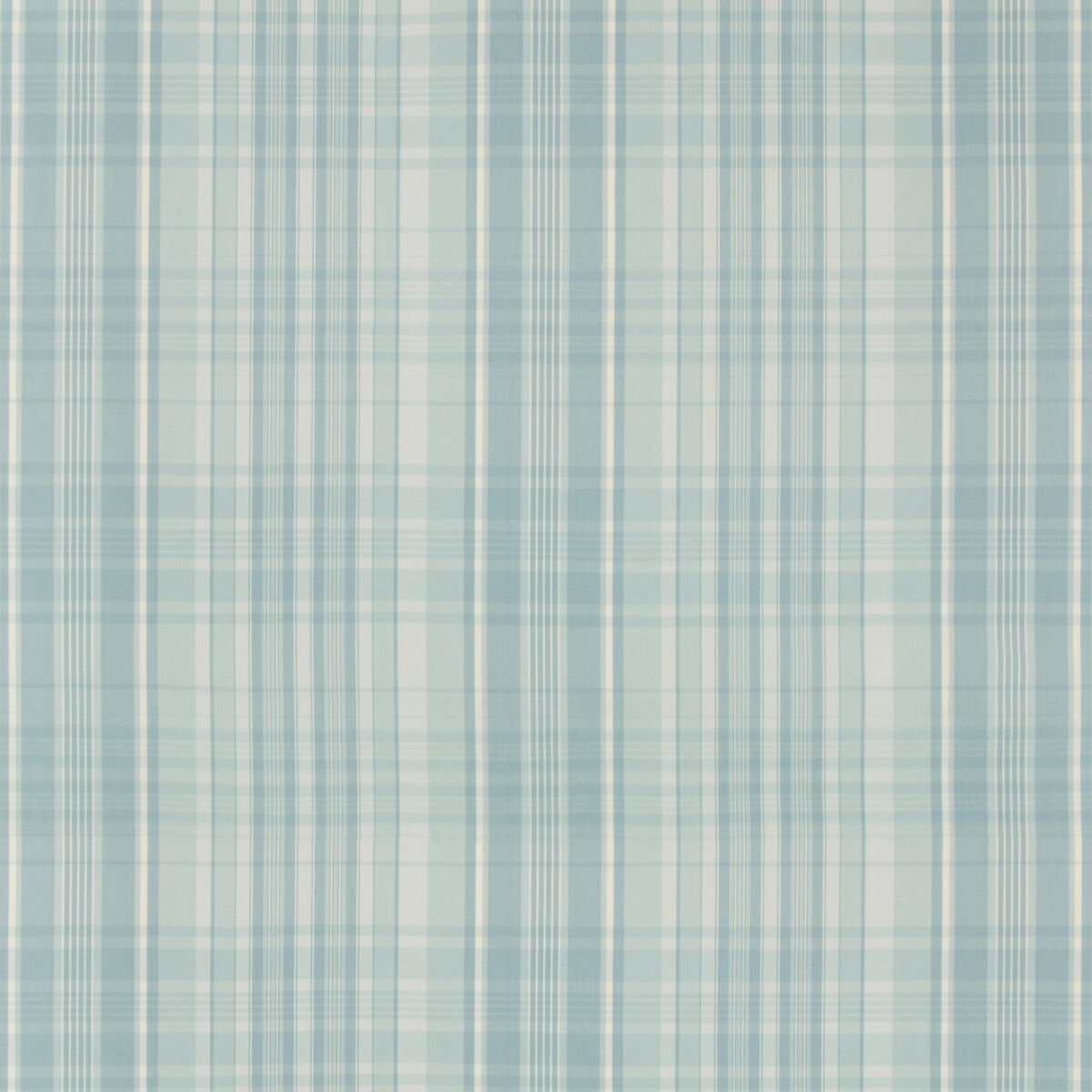 Brunschwig & Fils Guernsey Check Aqua Fabric | OnlineFabricStore