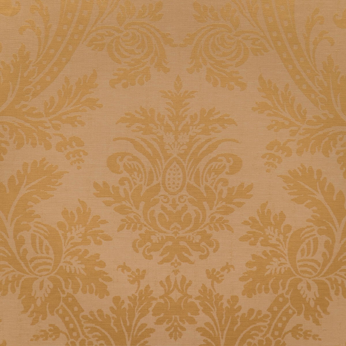 Brunschwig & Fils Arnaud Damask Gold Fabric | OnlineFabricStore