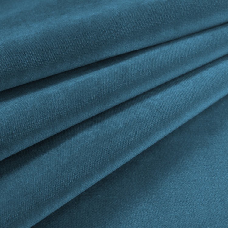 JB Martin Como Velvet Cyan Fabric | OnlineFabricStore