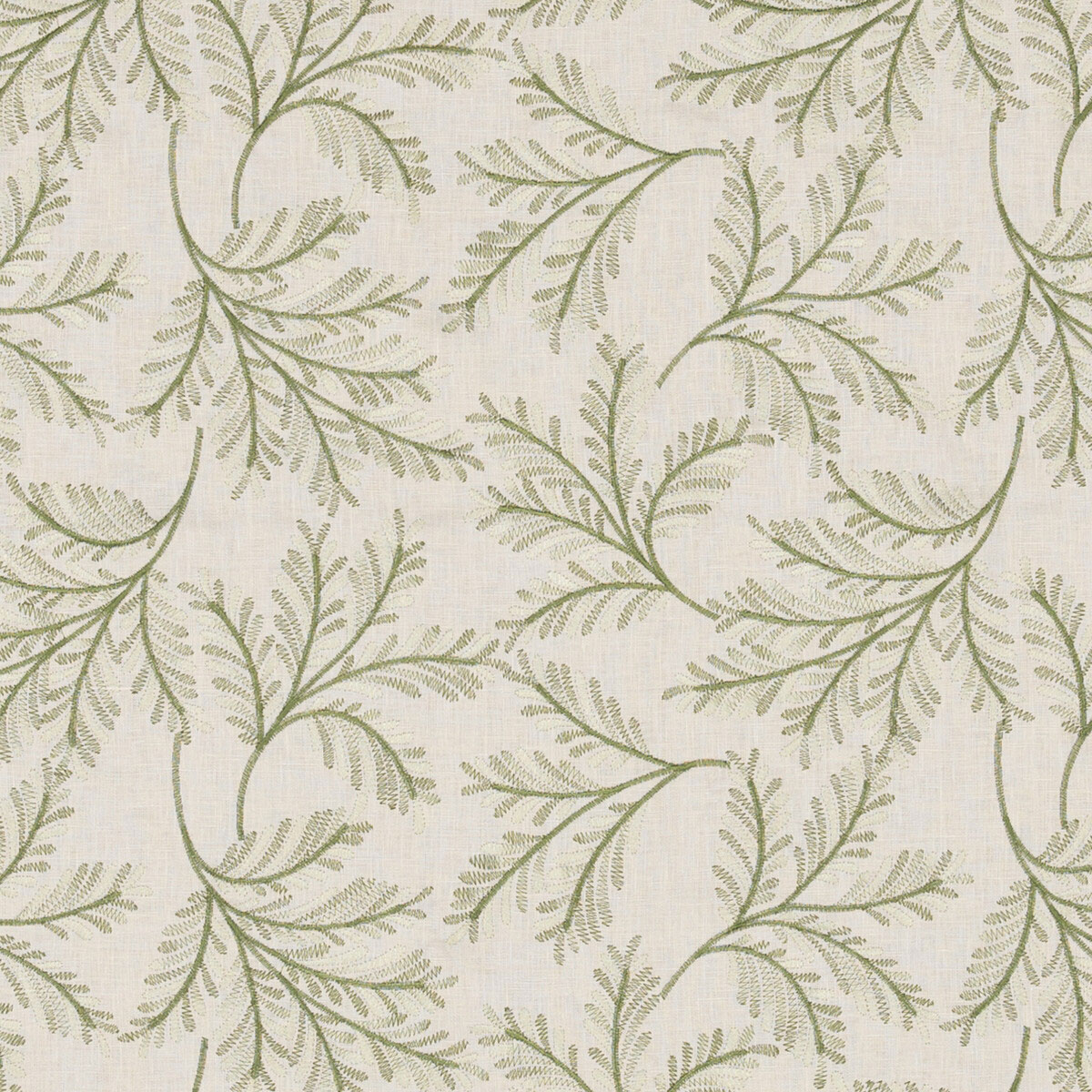 GP & J Baker Chelsea Fern Green Fabric | OnlineFabricStore