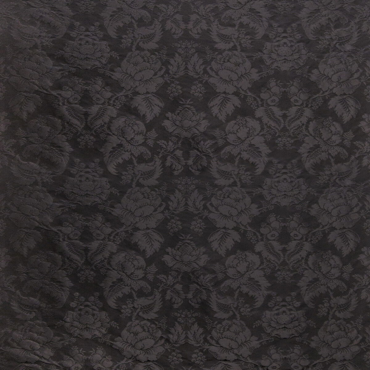 Brunschwig & Fils Moulins Damask Onyx Fabric | OnlineFabricStore