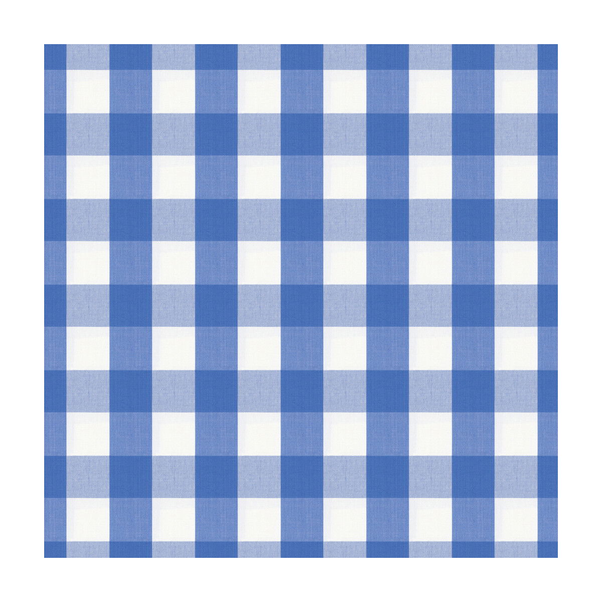 Brunschwig & Fils Exchequer Cotton Check Cornflower Fabric ...