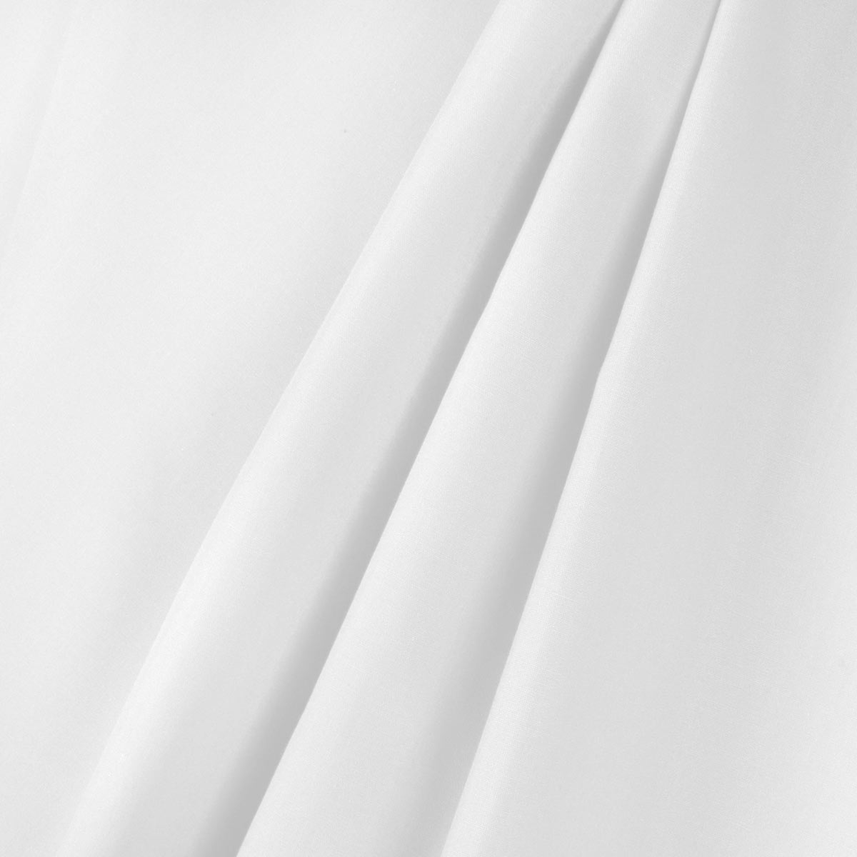 45" White Broadcloth Fabric | OnlineFabricStore