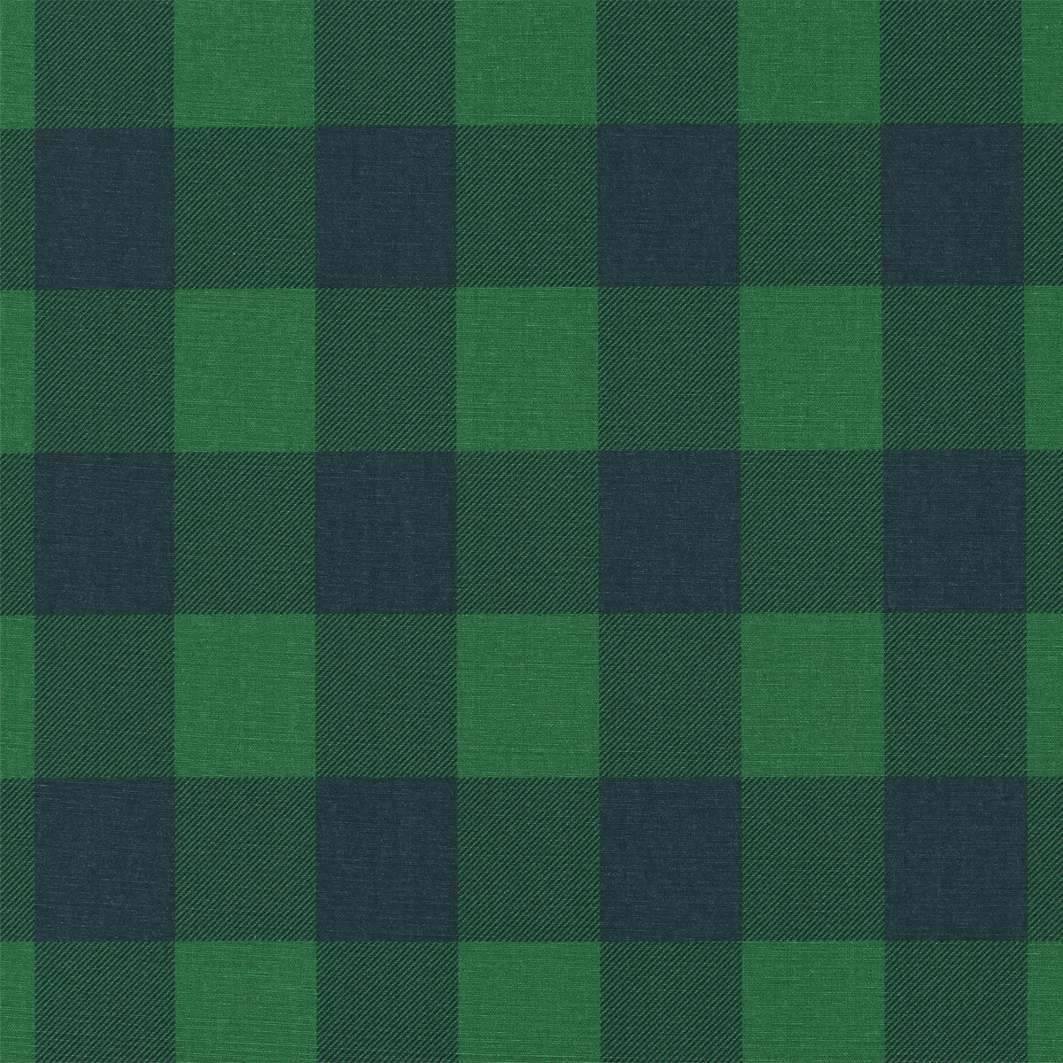 Premier Prints Buffalo Check Mountain Green/Deep Navy Canvas Fabric ...