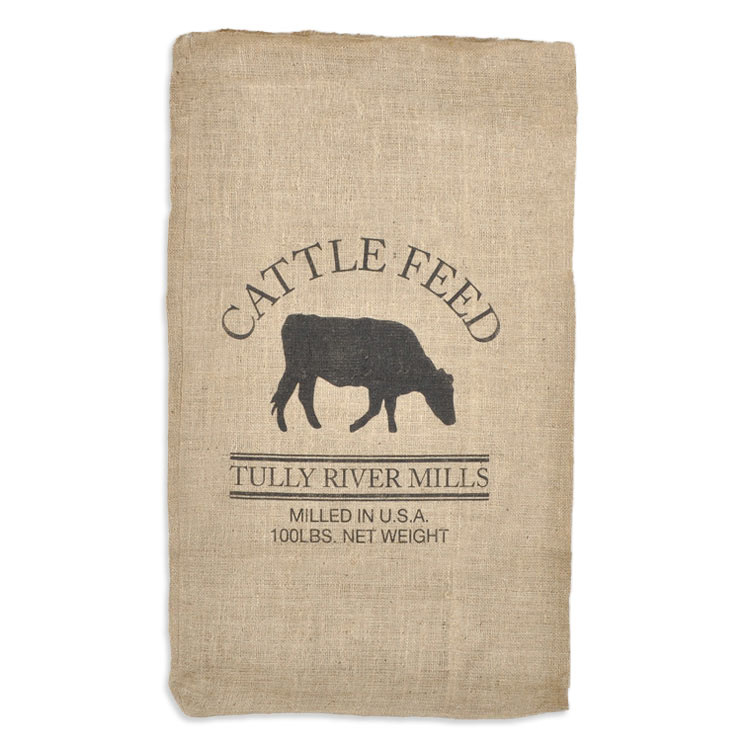 Cattle Feed Sack Printable Cattle Feed Bag Animal Feed Packaging