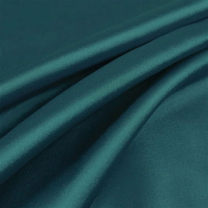 Teal Charmeuse Fabric | OnlineFabricStore