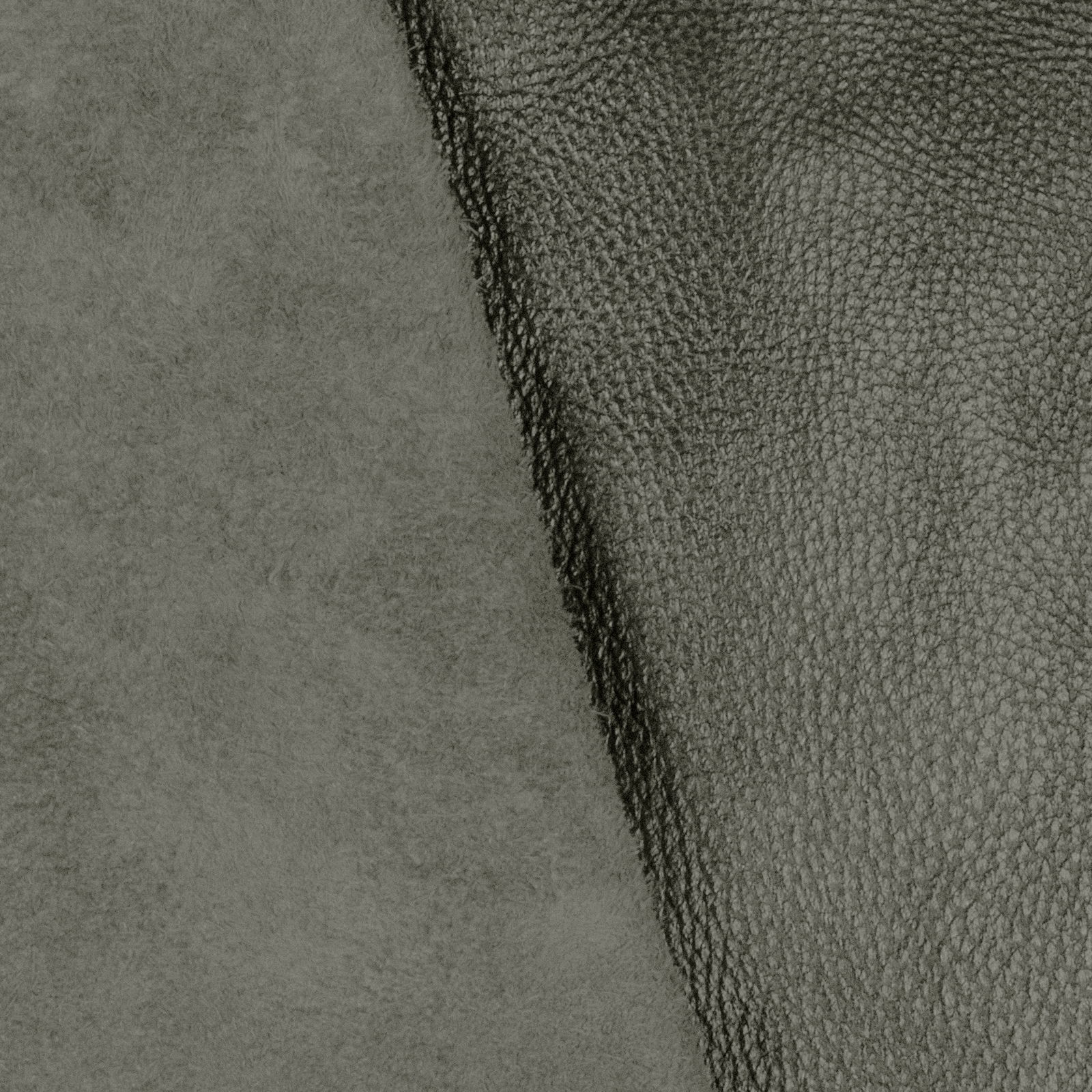 Elmwood Gun Metal Grey Leather Cow Hide | OnlineFabricStore