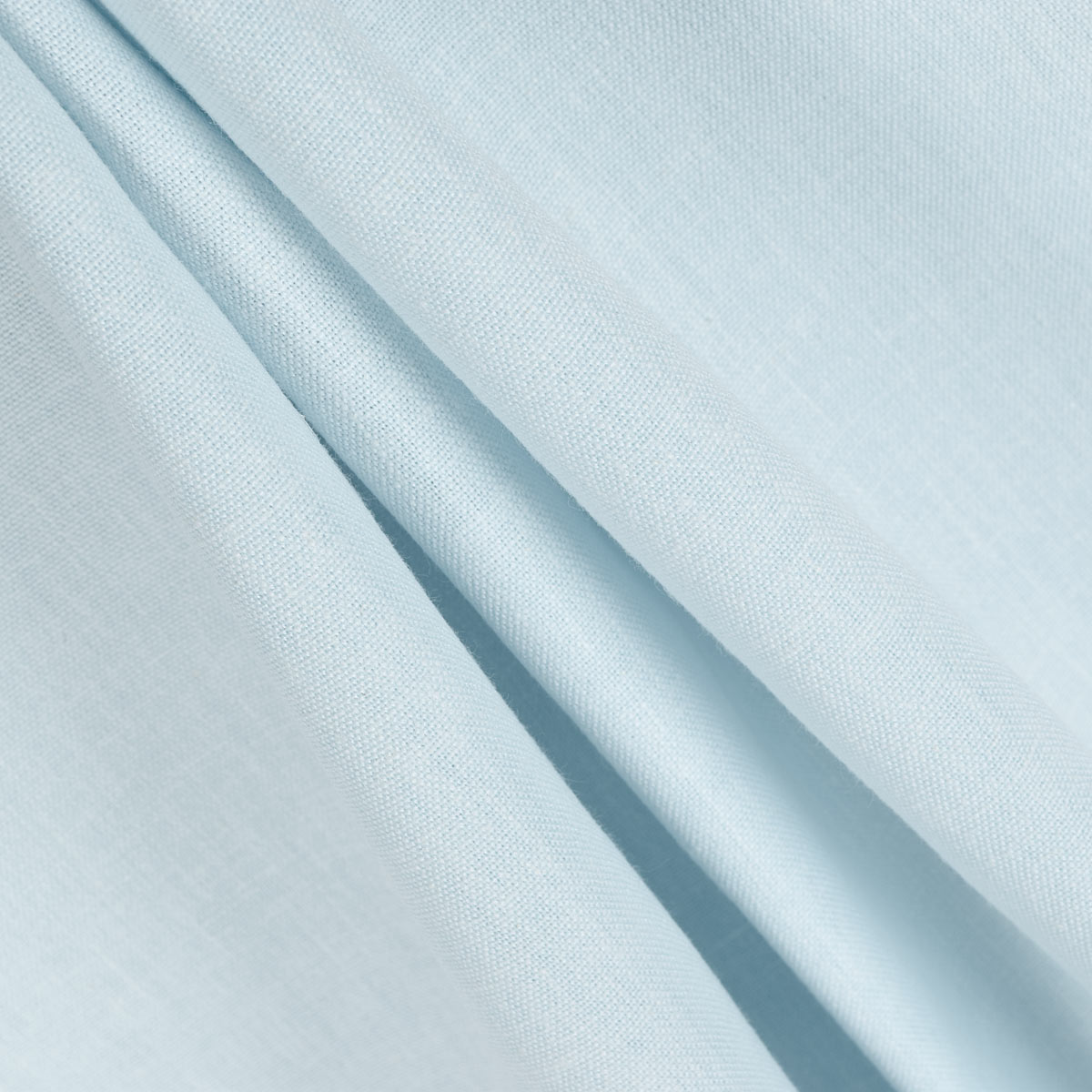 5.9 Oz Ice Blue Poly Cotton Linen Fabric | OnlineFabricStore