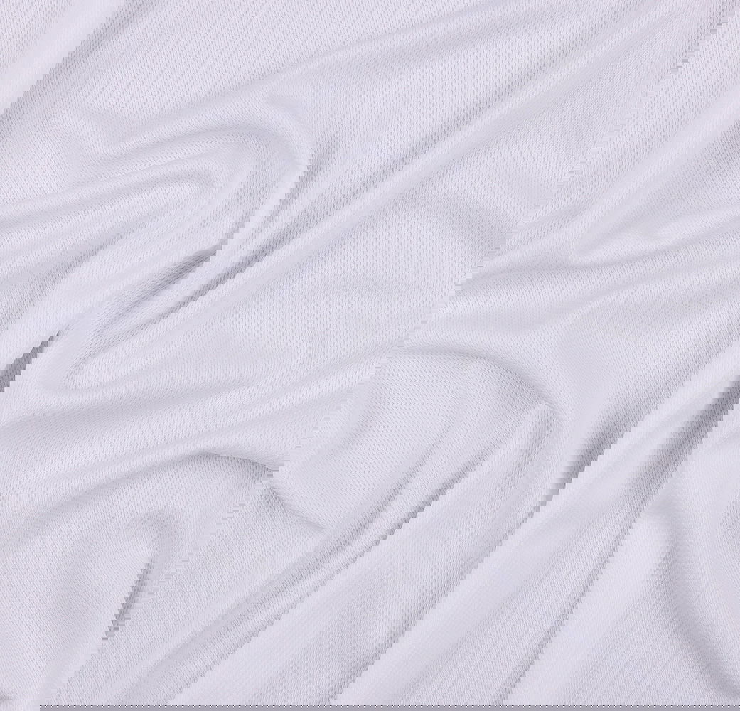 White Dimple Mesh Fabric | OnlineFabricStore