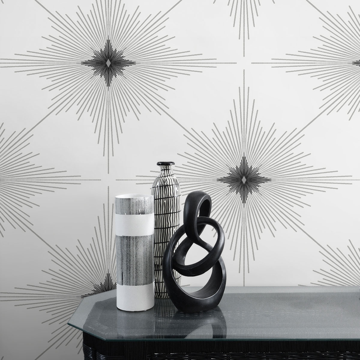 Seabrook Designs North Star Snowbound Wallpaper | OnlineFabricStore