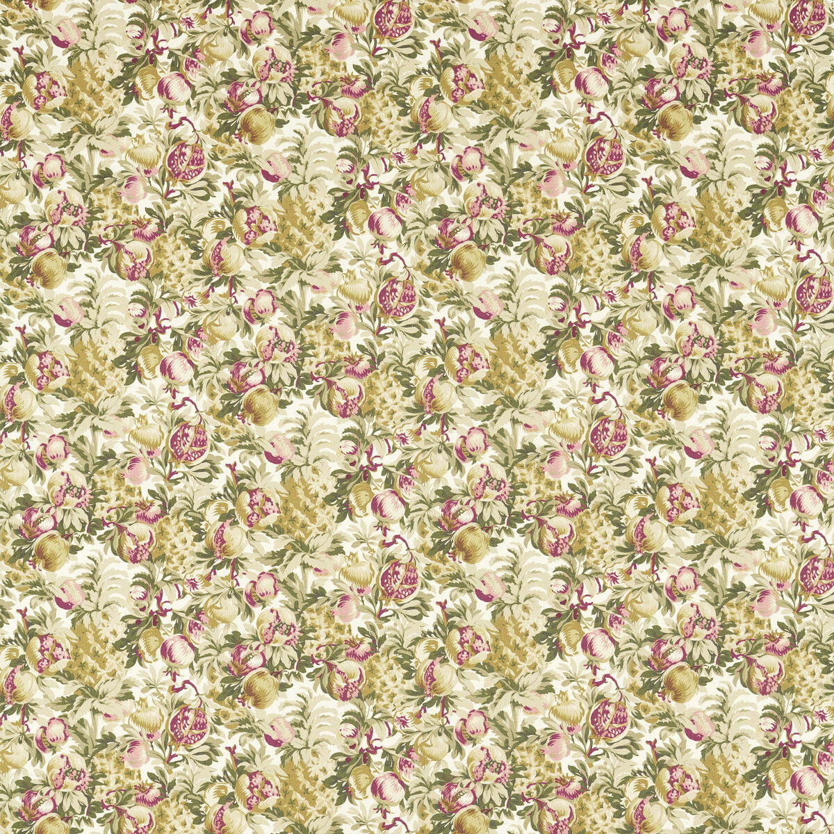 Clarke & Clarke Francis Blush/Raspberry Fabric | OnlineFabricStore