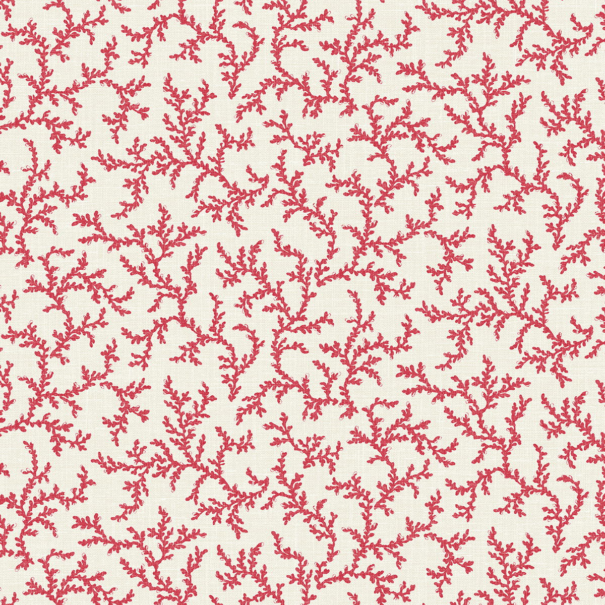 Seabrook Designs Corail Antique Ruby Wallpaper | OnlineFabricStore