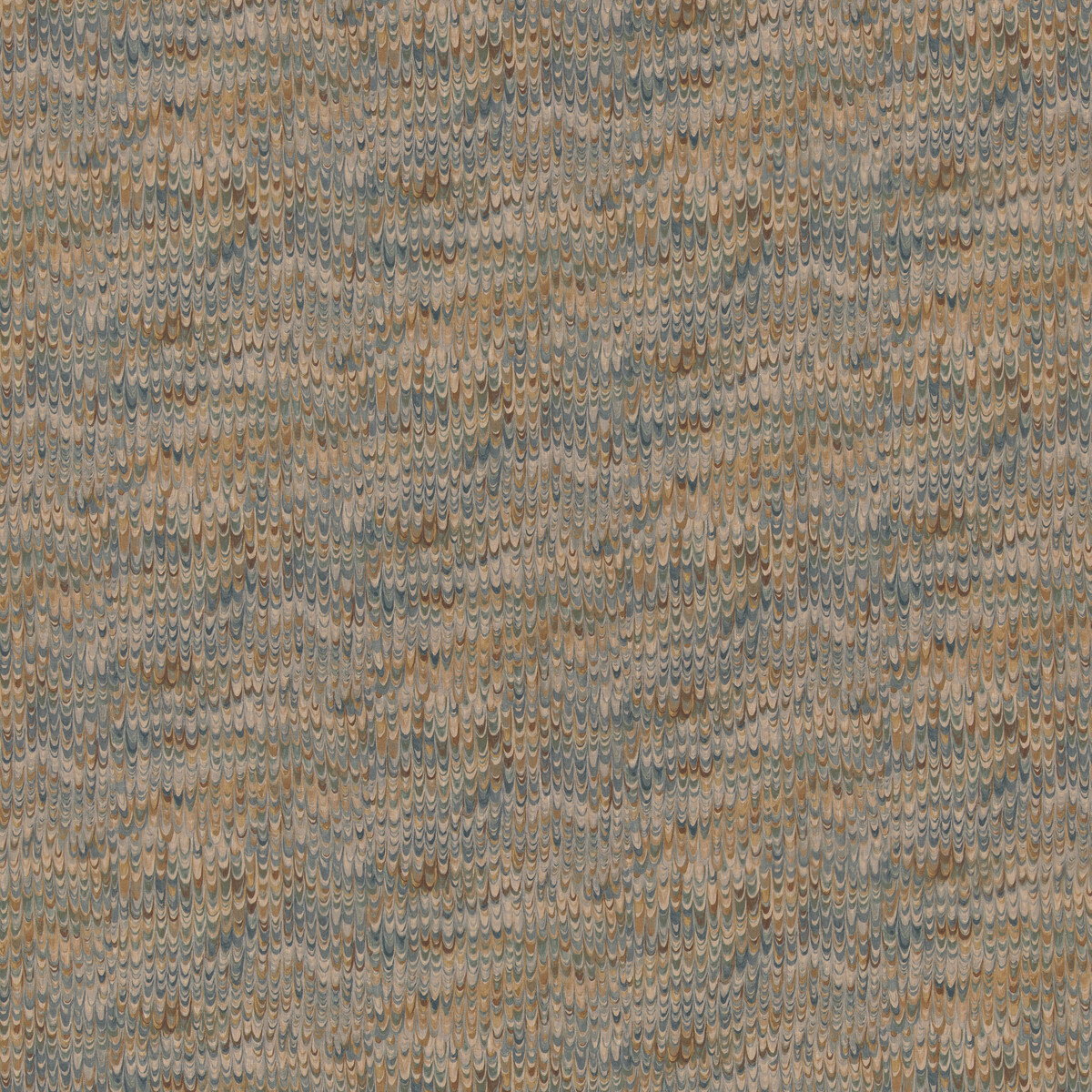 Mulberry End Paper Blue/Sand Fabric | OnlineFabricStore