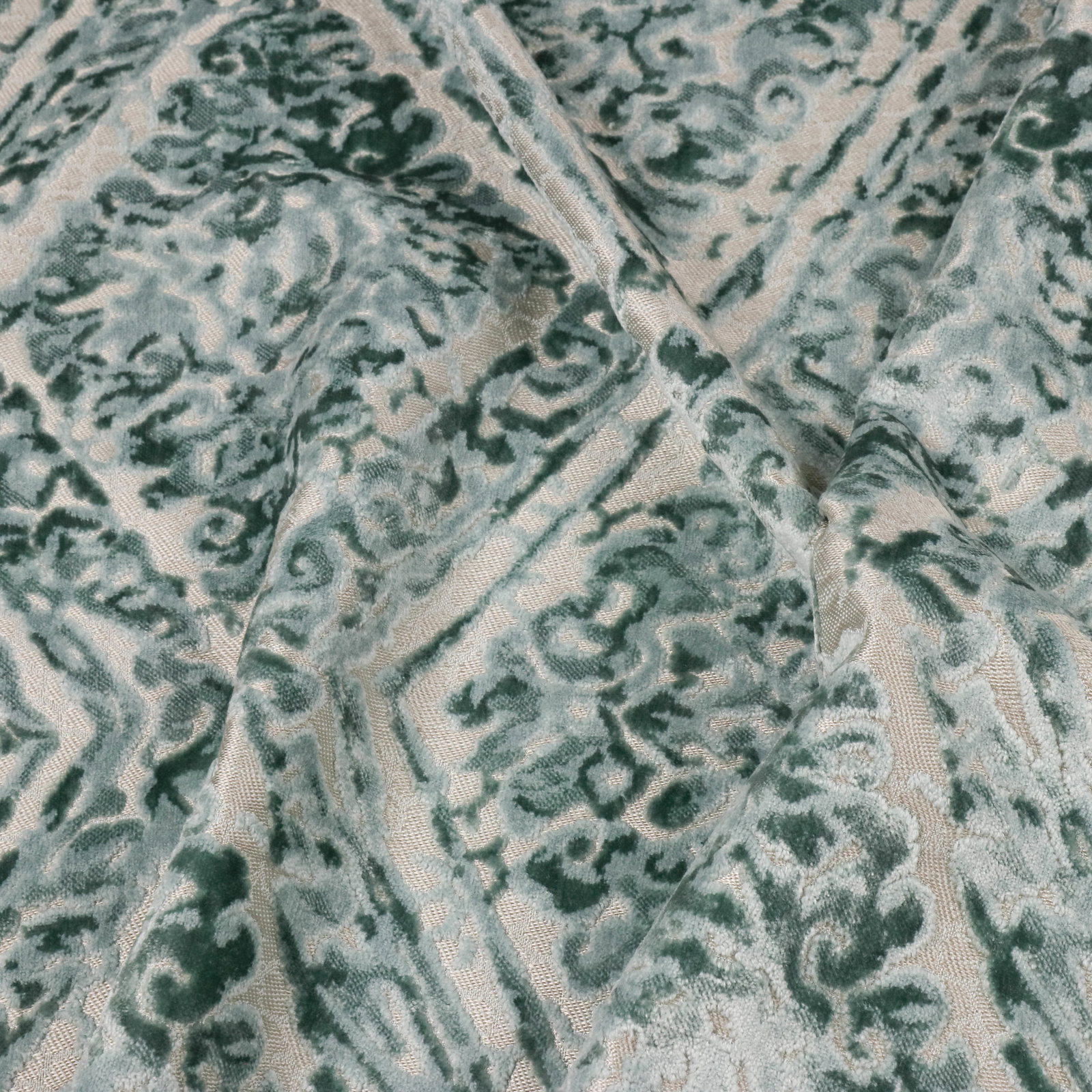 RK Classics Grammercy Caribbean Cut Velvet Fabric | OnlineFabricStore