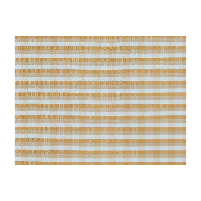 Brunschwig & Fils La Strada Check Saffron Fabric | OnlineFabricStore