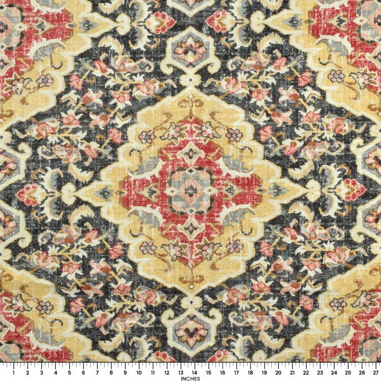 Covington Jaipur Kohl Fabric | OnlineFabricStore
