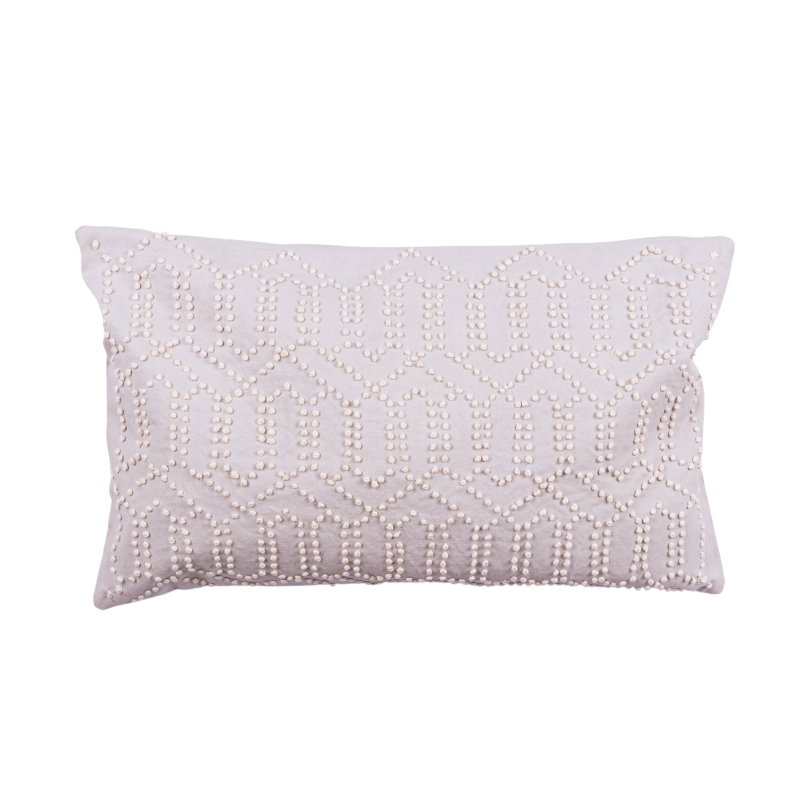 12" x 21" Jay Street Gantha Neutral Decorative Pillow Cover ...