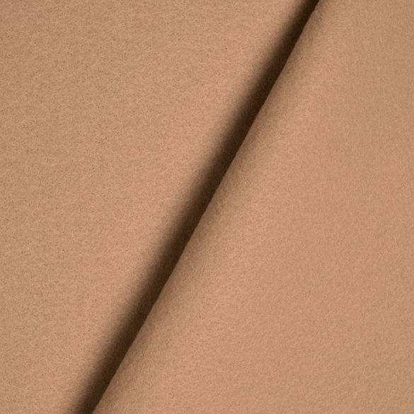 Cashmere Tan Premium Felt Fabric | OnlineFabricStore