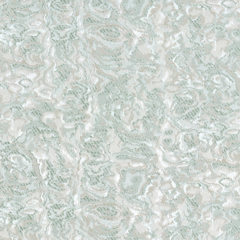 Le Krisel 118" Jacquard Teal Fabric | OnlineFabricStore