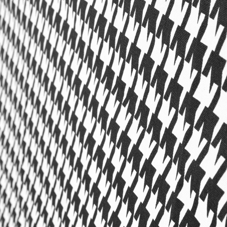 Premier Prints Large Houndstooth Black Fabric | OnlineFabricStore