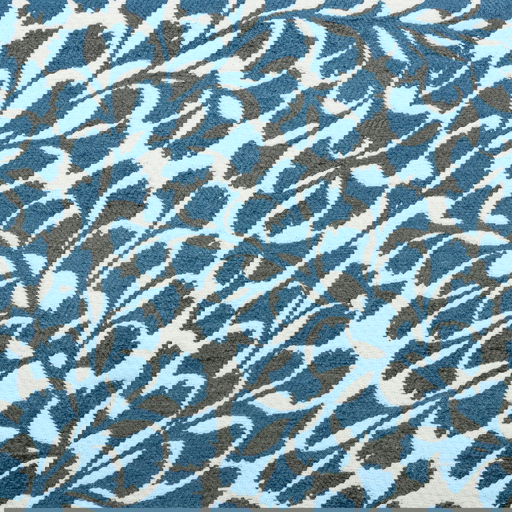 RK Classics Addison Chenille Blue Fabric | OnlineFabricStore