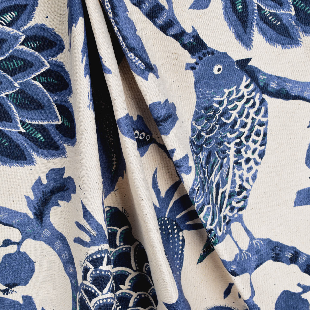 Richloom Nighting Indigo Fabric | OnlineFabricStore