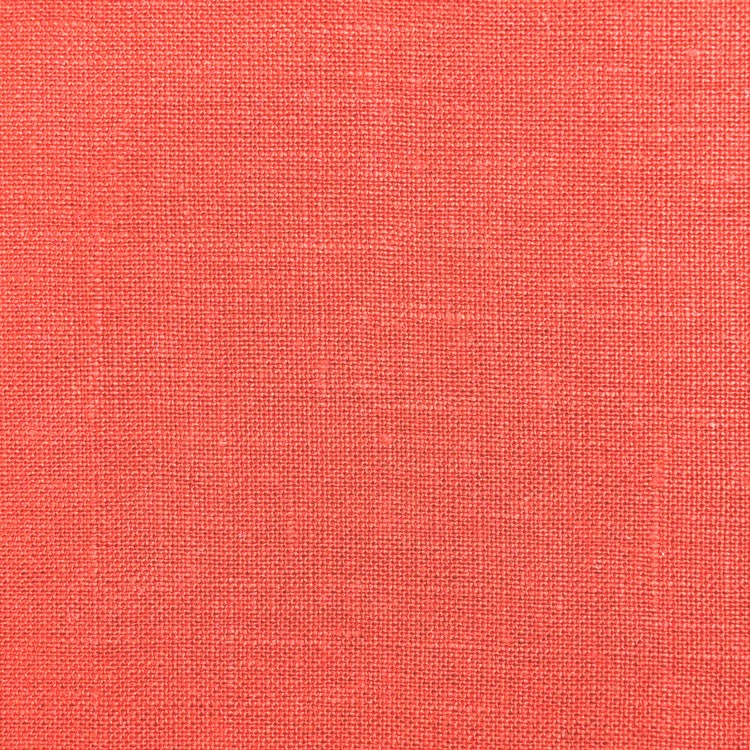 Coral Irish Linen Fabric | OnlineFabricStore