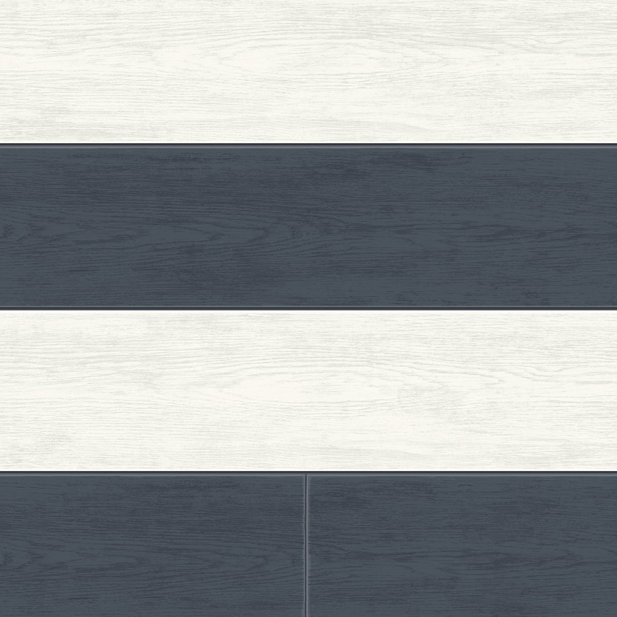 NextWall Peel & Stick Two Toned Shiplap Navy Blue Wallpaper ...