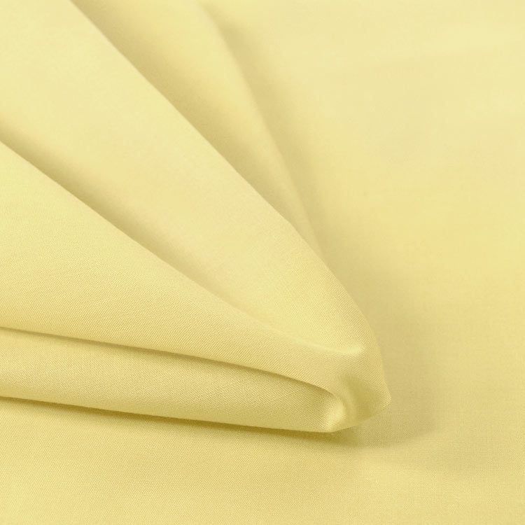60" Light Yellow Broadcloth Fabric | OnlineFabricStore
