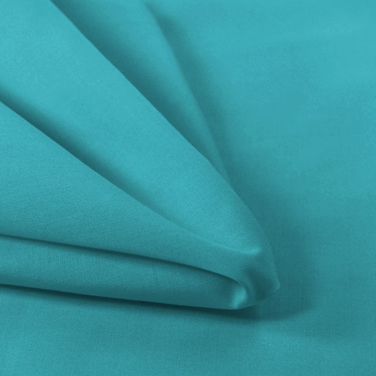 60" Turquoise Broadcloth Fabric | OnlineFabricStore