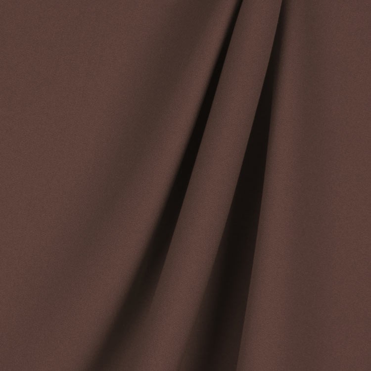 Brown Poly Poplin Fabric | OnlineFabricStore