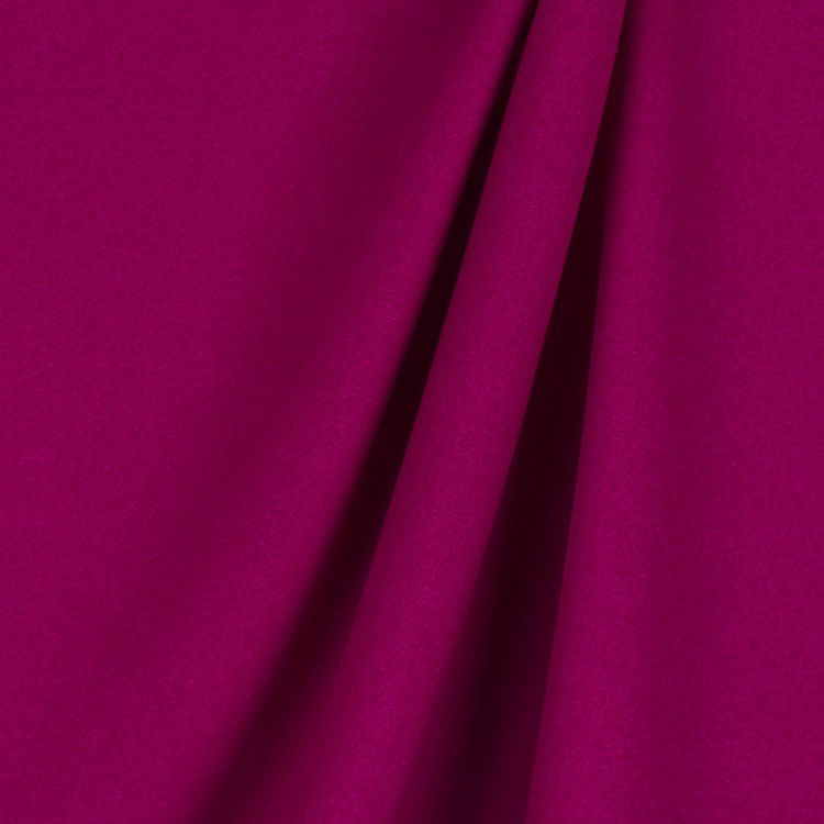 Raspberry Poly Poplin Fabric | OnlineFabricStore