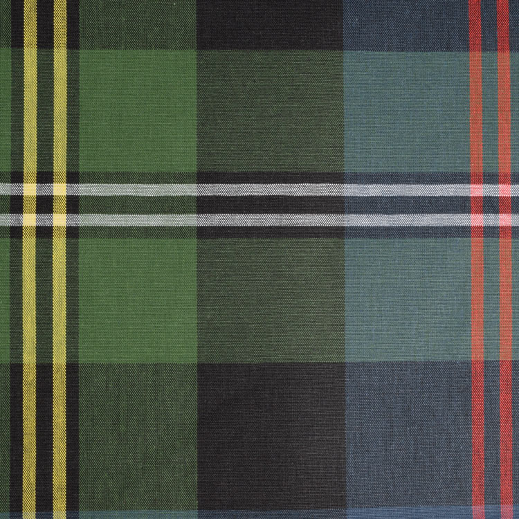 Robert Allen @ Home Plaid Moors Navy Red Fabric | OnlineFabricStore
