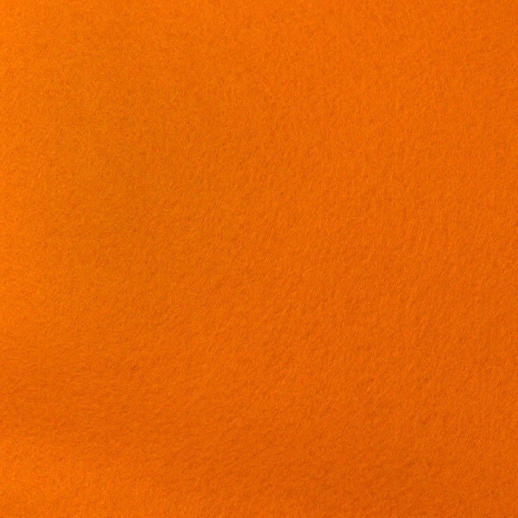 Orange Felt Fabric | OnlineFabricStore