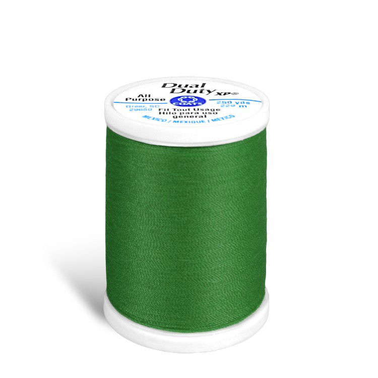 Coats & Clark Dual Duty XP Thread - Emerald, 250 Yards | OnlineFabricStore
