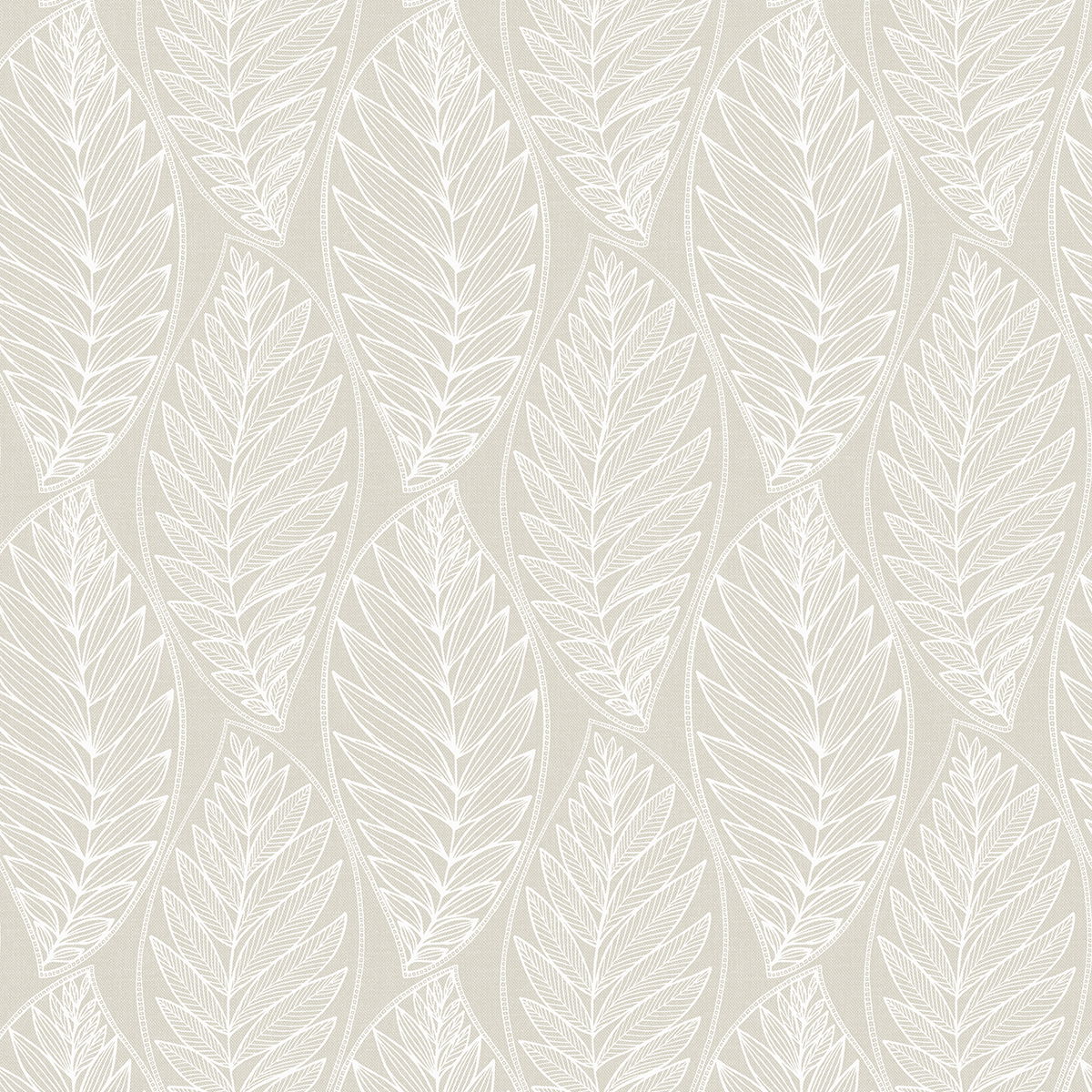 Seabrook Designs Kira Leaf Husk Pebble Wallpaper | OnlineFabricStore