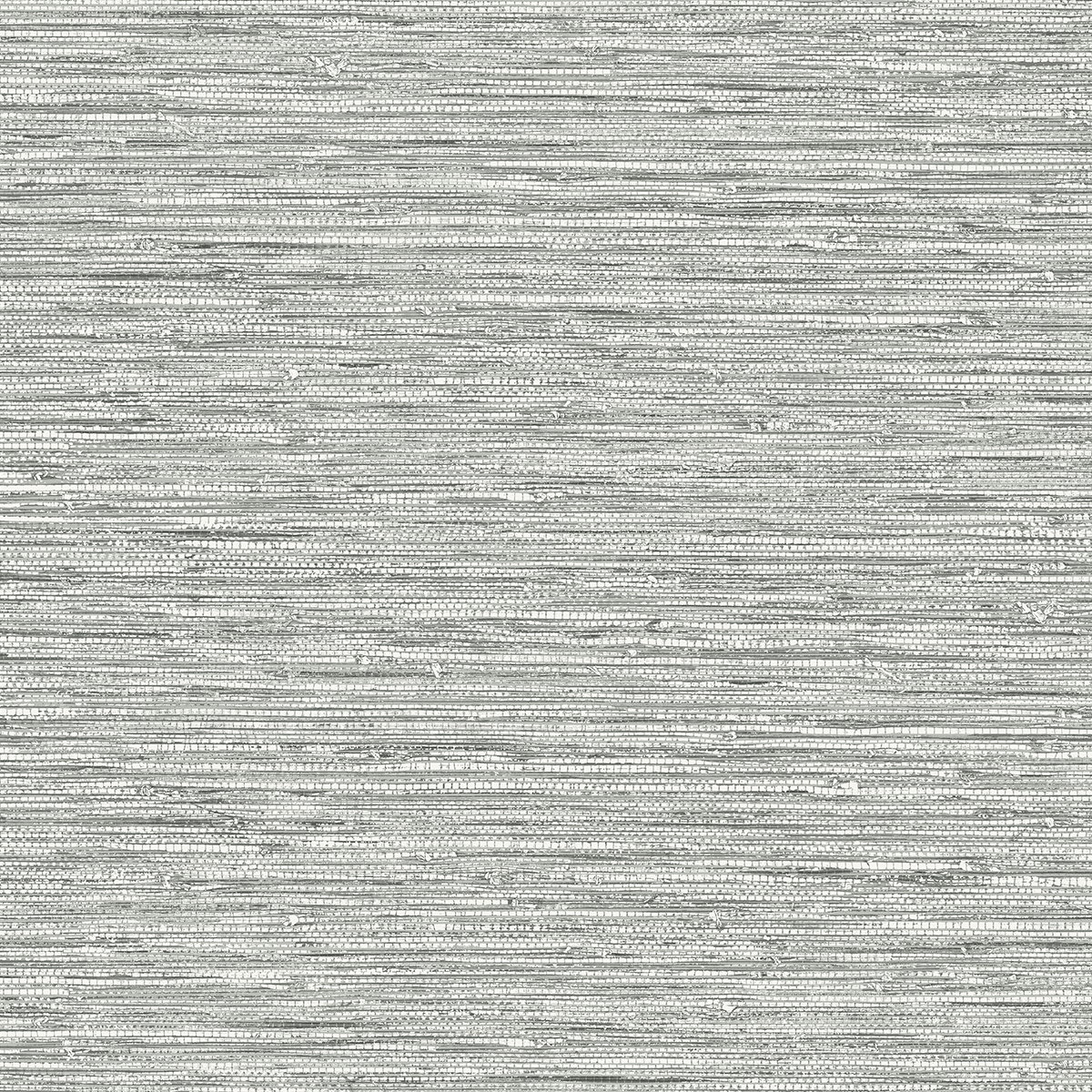 Seabrook Designs Isla Faux Jute Half Moon Grey Wallpaper ...