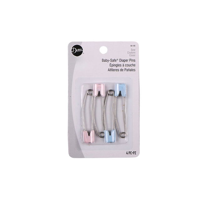 Dritz Baby-Safe Diaper Pins Blue/Pink | OnlineFabricStore
