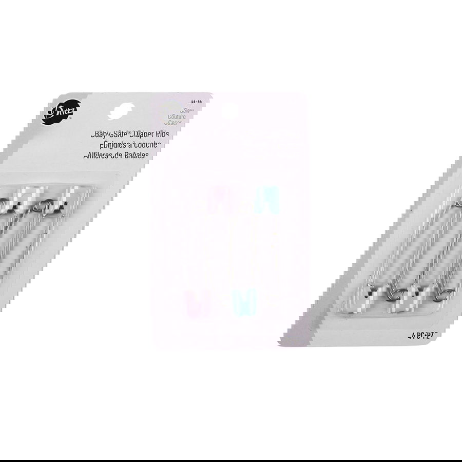 Dritz Baby-Safe Diaper Pins Blue/Pink | OnlineFabricStore