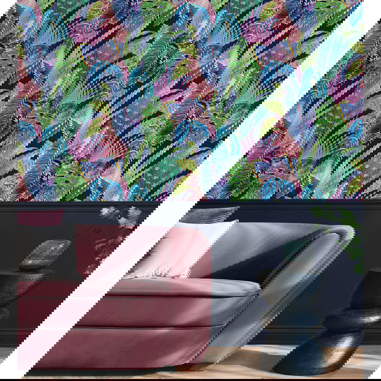 Stacy Garcia Home Peel & Stick Mariposa Azurite Wallpaper ...