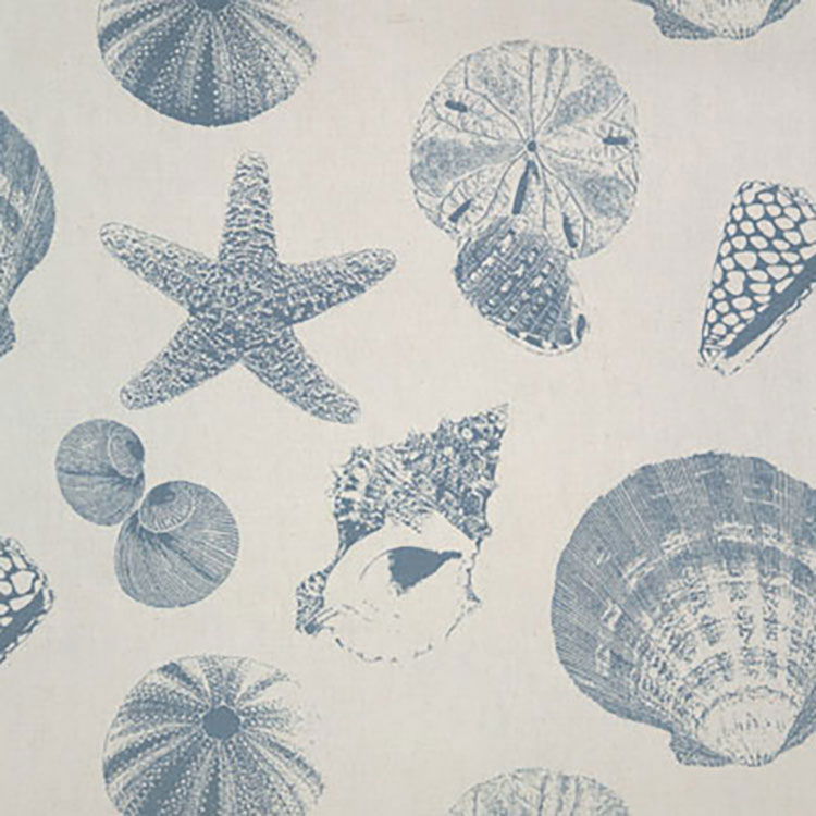 Premier Prints Shells Pacific Canvas Fabric | OnlineFabricStore