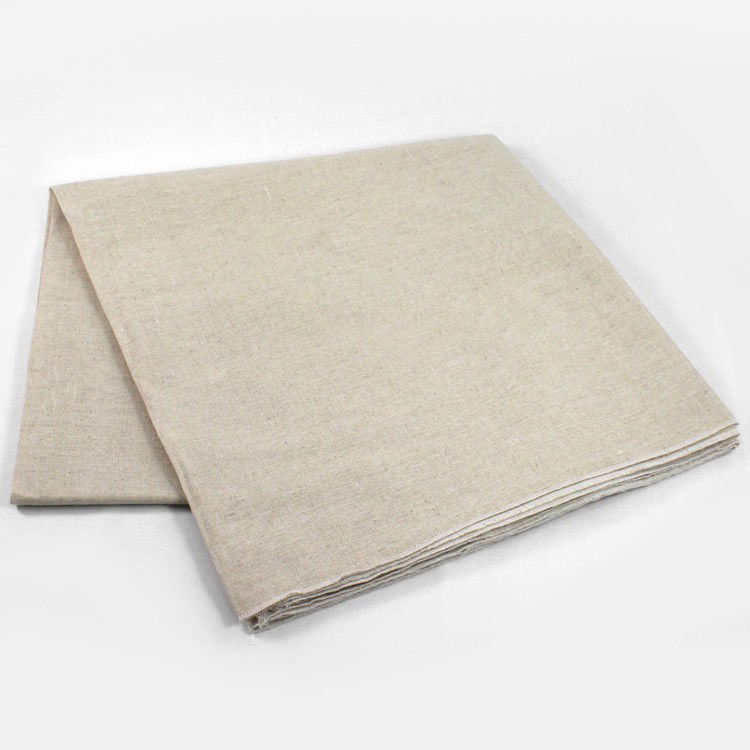 Natural Square Linen Tablecloth - 54" x 54" | OnlineFabricStore