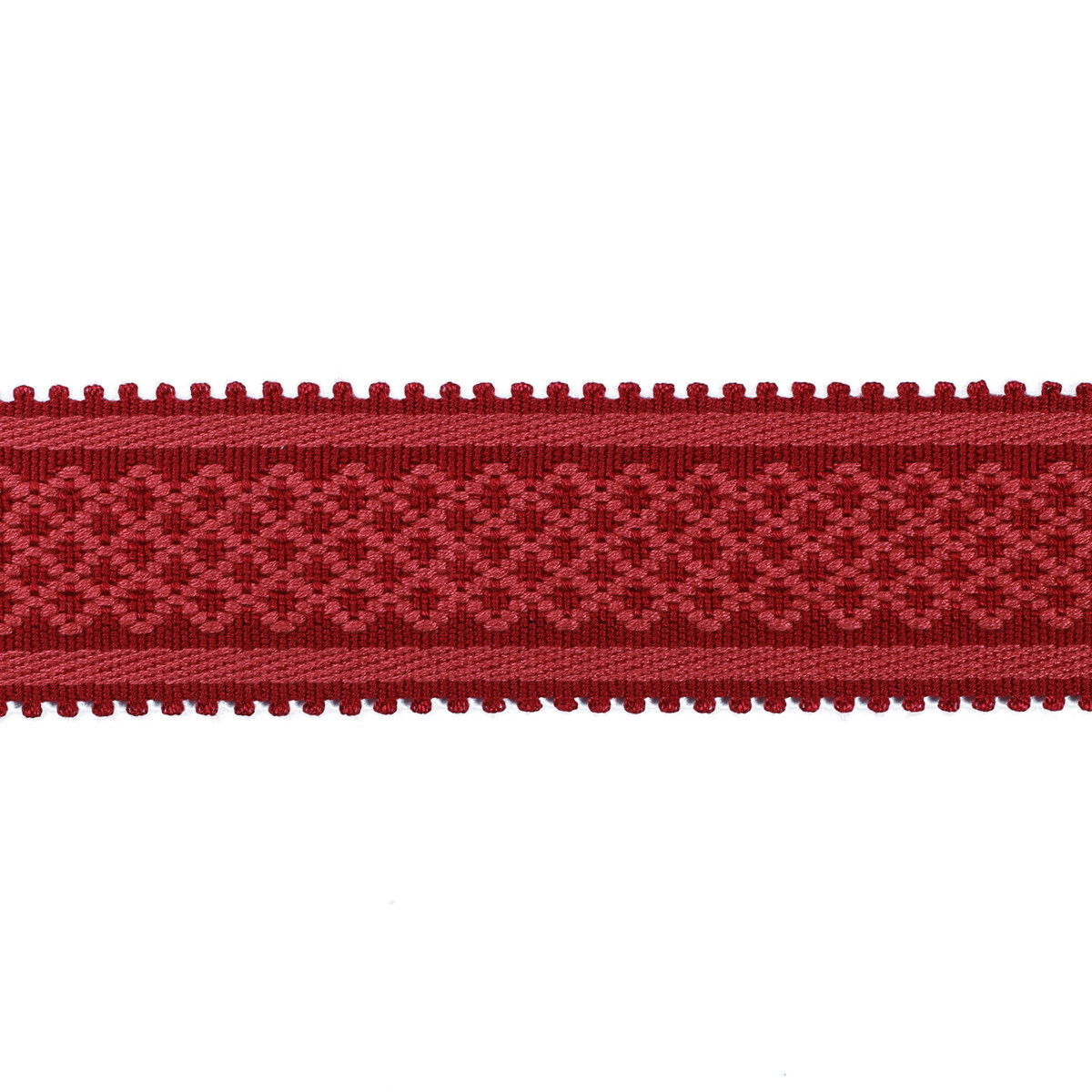 Brunschwig & Fils Bastille Braid Red Braid / Tape Trim | OnlineFabricStore