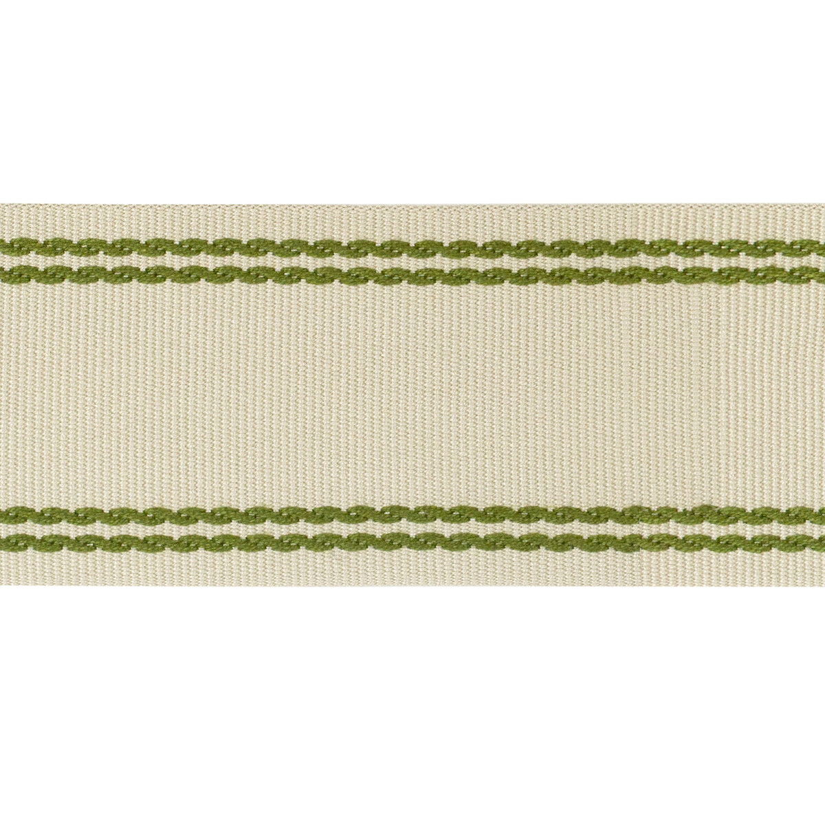 Lee Jofa Braid With Tramlines Flax & Olive Green Band Trim ...