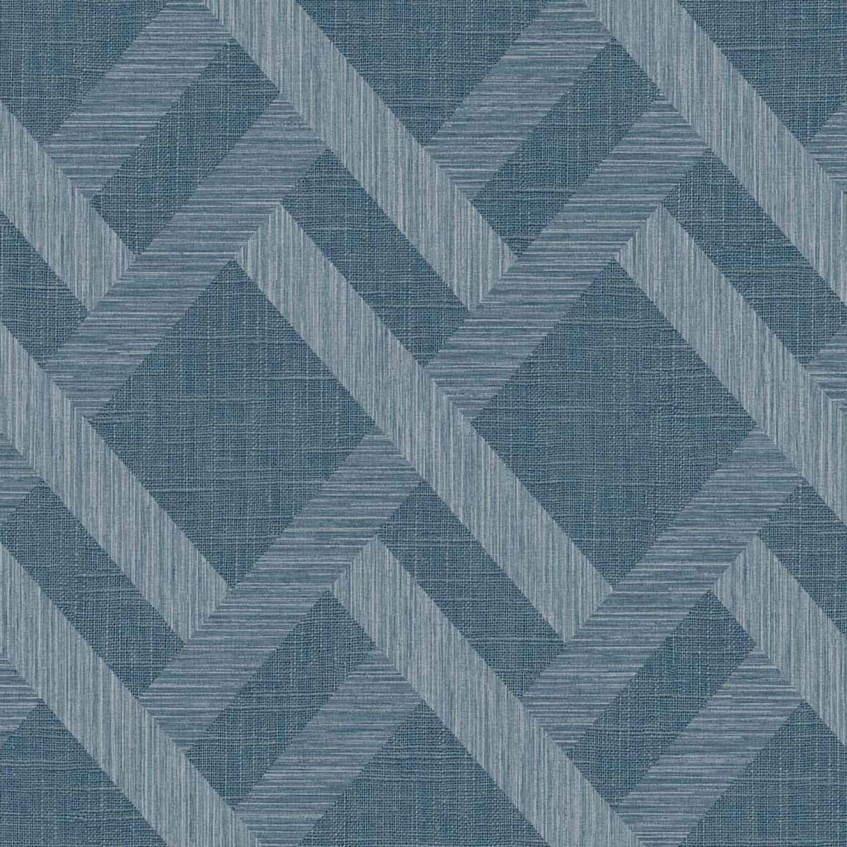 Seabrook Designs Linen Trellis Nautica Wallpaper | OnlineFabricStore
